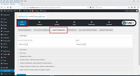 wordpress plugins configurations and settings part 1 general tab for