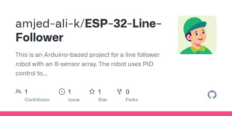 Github Amjed Ali Kesp 32 Line Follower This Is An Arduino Based Project For A Line Follower
