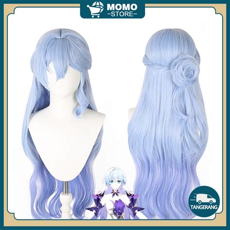 Jual 85cm Wig Robin Hsr Honkai Star Rail Gradien Biru Shopee Indonesia