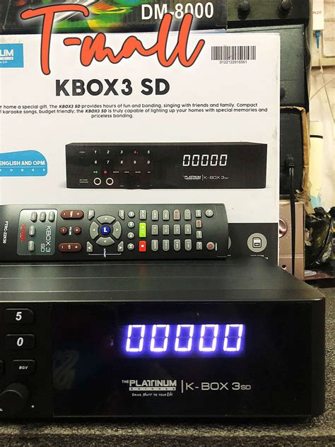 Platinum Karaoke Kbox3 Sd Player With 21k Plus Songs With Free Wired