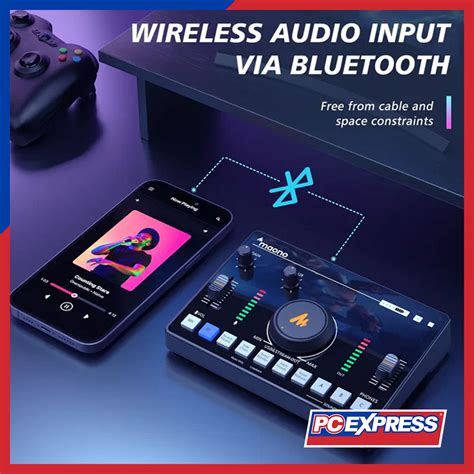 Maonocaster Amc2 Neo One Stop Streaming Audio Mixer And Sound Card Blac Pc Express