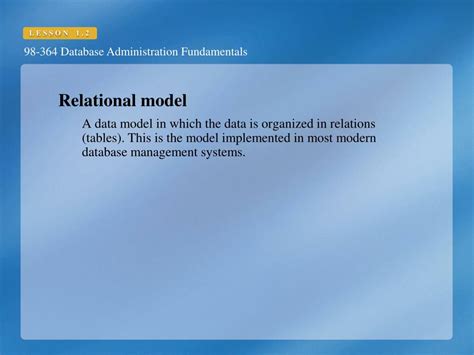 PPT Understand Relational Database Concepts PowerPoint Presentation Free Download ID 4073418