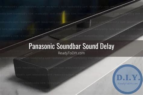 Panasonic Soundbar Not Working How To Fix Reset Ready To DIY