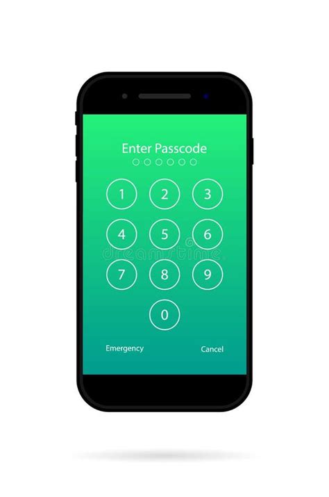 Keyboard For Smartphone Alphabet On Keypad For Mobile Ui With Qwerty