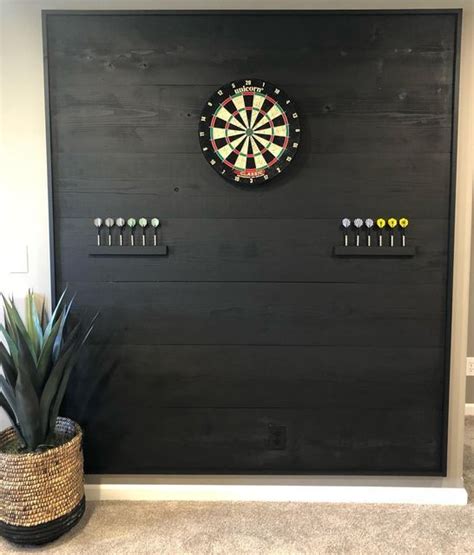 Diy Cedar Picket Dart Board For Your Recreational Room