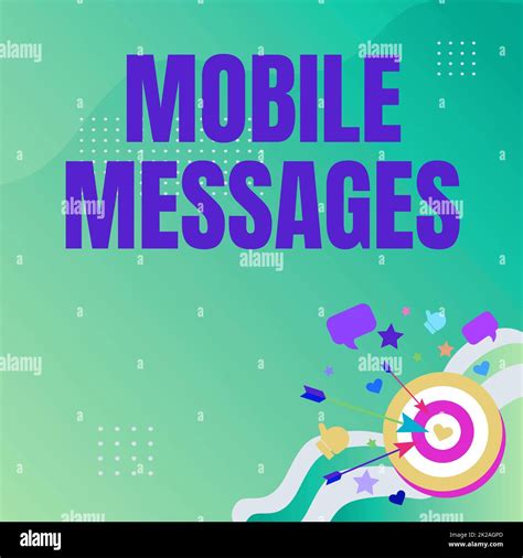 Text Showing Inspiration Mobile Messages Word Written On The Act Of