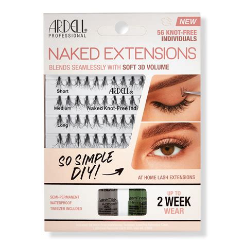 Ardell Naked Extensions Kit Combo Individual Lashes Ulta Beauty