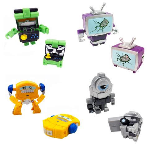 Transformers Botbots Series 5 Retro Replays Complete Set Of 4 Toys