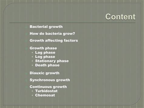 Synchronous Culture And Continuous Cultivation 2pptx