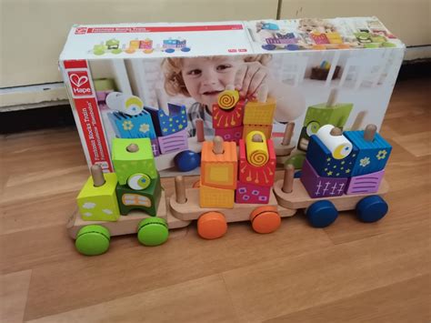 Hape Fantasia Train Blocks 17 Pcs Hobbies And Toys Toys And Games On