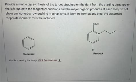 [solved] p2 3 provide a multi step synthesis of the target structure
