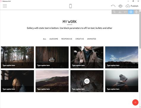 Portfolio Block Mobirise Forums