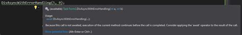 C Asyncawait Approach For Fire And Forgot Stack Overflow