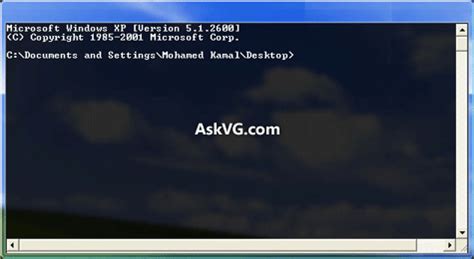 How To Start Xp From Command Prompt Documentride