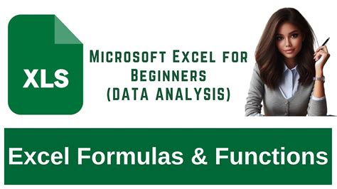 Excel Data Analysis Formulas And Functions Excel For Beginners Youtube