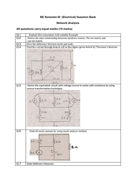 network analysis pdf pdf network analysis electrical circuits
