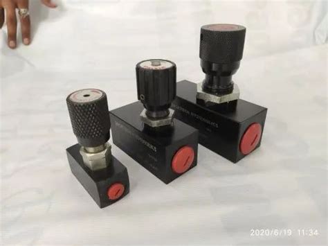 jacktech hydraulic flow control valve maximum operating temperature