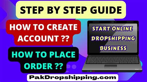 How to Create Account & Place Order on PakDropshipping.com - Step by Step Guide. Start Your ...