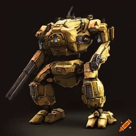 Arte Conceptual Del Robot Titanfall