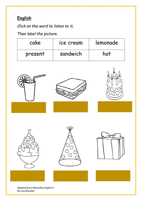 Label Pictures Worksheet Live Worksheets