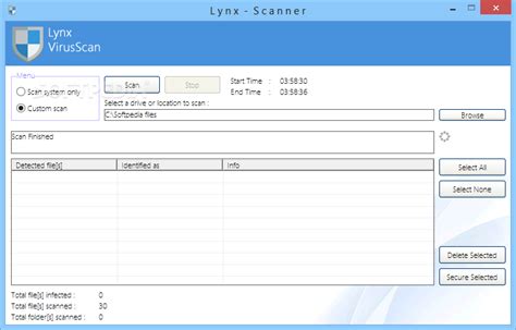 Lynx VirusScan Download Softpedia