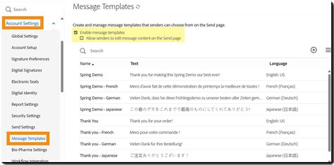 Message Templates Overview And Enablement