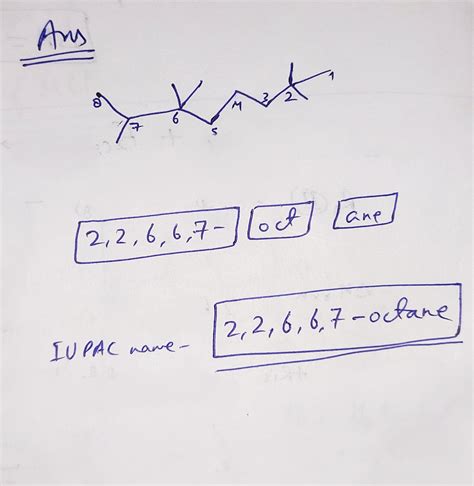[solved] Provide The Correct Iupac Name For The Skeletal Line Bond