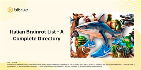 Liste De Brainrot Italien