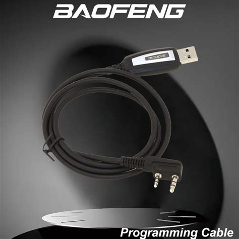 Baofeng Usb Programming Cable Walkie Talkie Coding Cord K Port Program Wire Usb Cable Shopee