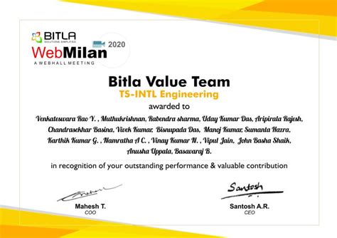 Bishnu Das On Linkedin Congratulations Bitlavalueteam