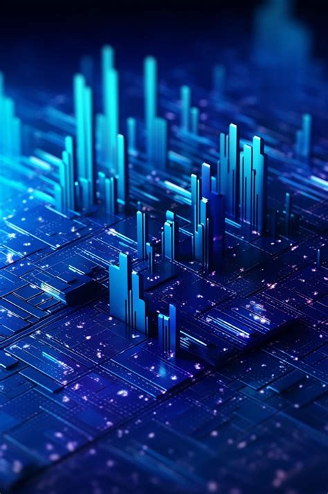 Ai数字艺术抽象流数据流科技风背景图 花瓣网