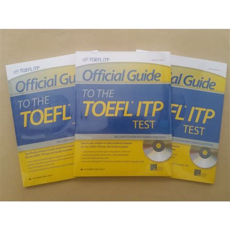 Jual Buku Official Guide To The Toefl Itp Test Cd Shopee Indonesia
