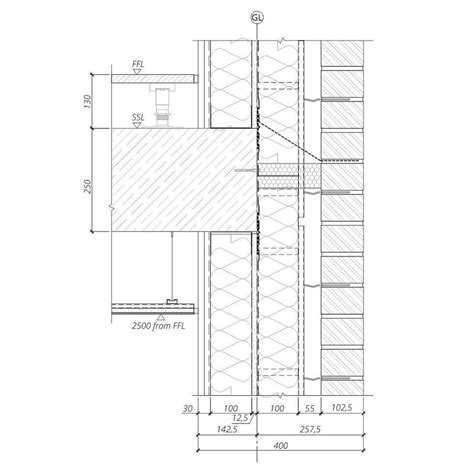 Masonry Aluminum Cladding System Architecture Details