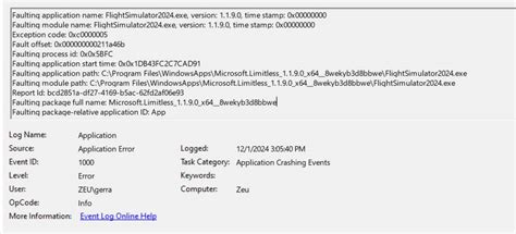 CRASH On Requesting Another Approach Crashes CTDs Microsoft Flight Simulator Forums