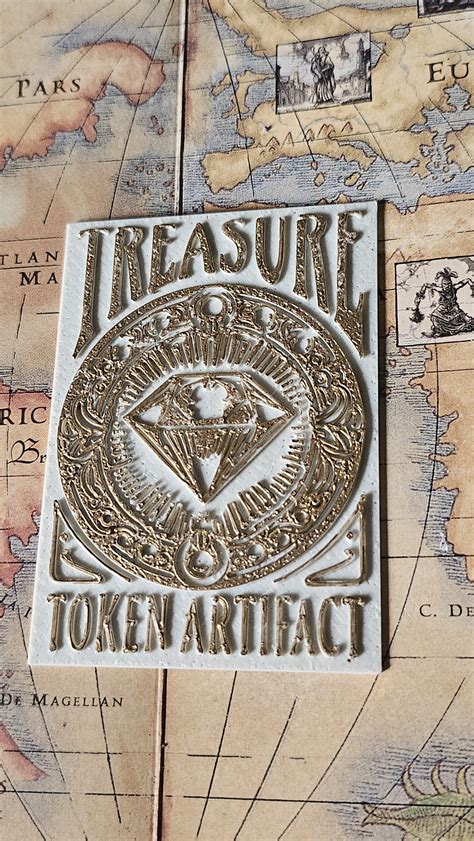 🎲 Mtg Treasure Token・free Stl File For 3d Printing・cults