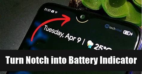 How To Turn Notch Into A Battery Indicator