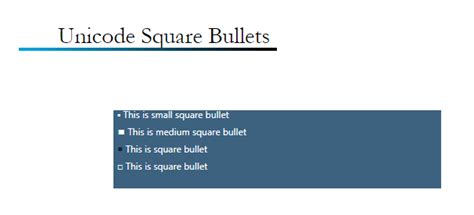 Pochampalli It Labs Tip Square Bullets Example In Jaspersoft Reports