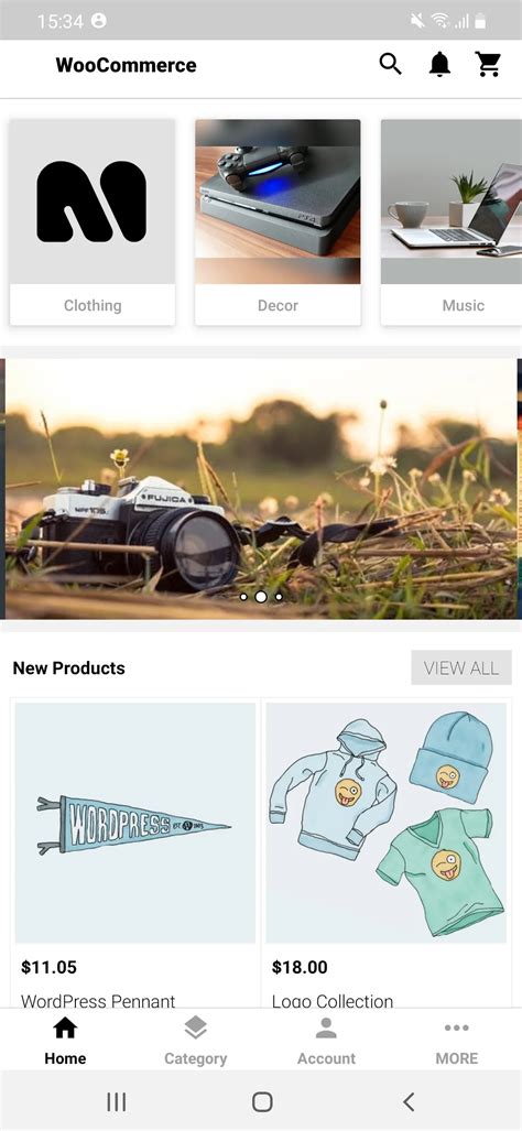user guide for woocommerce react native mobile app