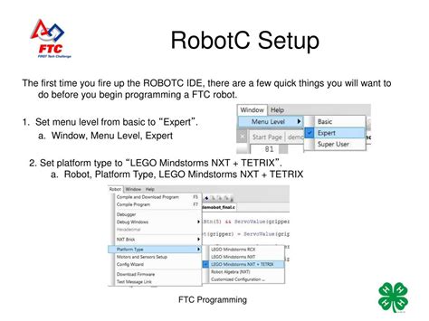 ppt robotc programming powerpoint presentation free download id