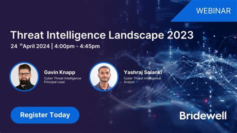 Threat Intelligence Landscape 2023 Bridewell
