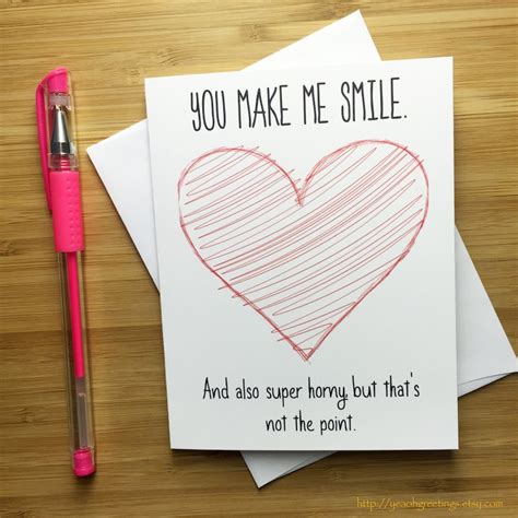 Sexy Valentine Card Etsy