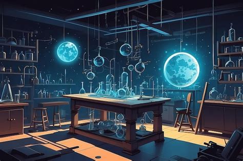 Premium Photo Gravitational Forces Physics Lab Experimentation Vector Scene