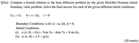 Solved Question 3 Please Need It Urgently Thank You Q3a Compute A