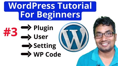 3 Wordpress Tutorial For Beginners Plugin User Setting Wp Code