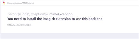 Php 8 Imagick Extension Installation Issue Xampp Stack Overflow