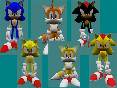 Sonic Playermodel Pack For Goldsource Gamesmods Addon Half Life Moddb