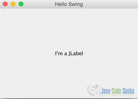 Java Swing Tutorial Geeksforgeeks Decoration Examples