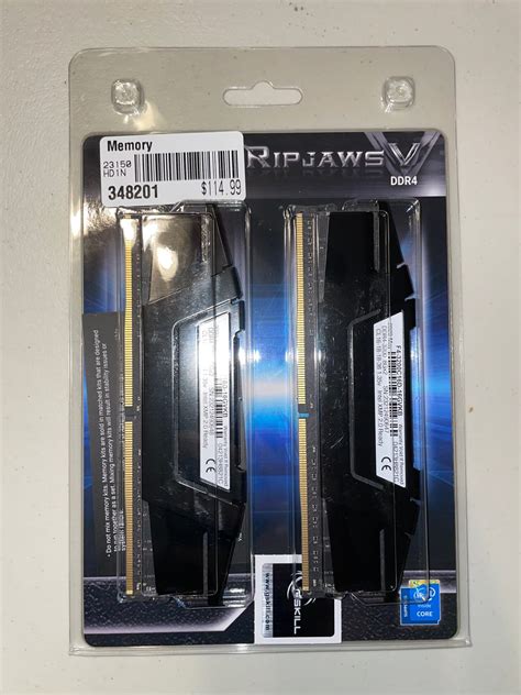 G Skill Ripjaws V 16GB 2 X 8GB DDR4 3200 PC4 25600 CL16 Dual Channel RAM Kit Jawa