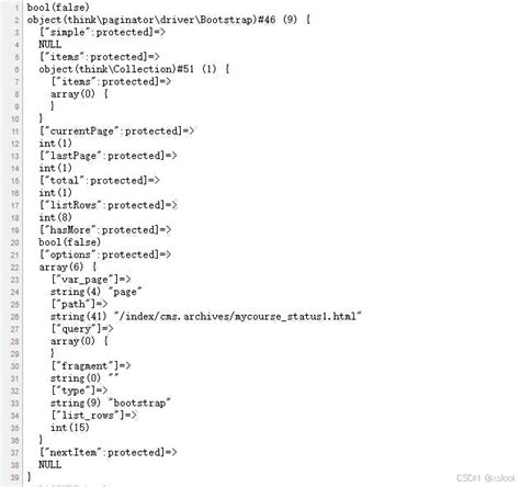 Thinkpaginatordriverbootstrap Items Array0 且 Total 为 1判断分页数据问题 Csdn博客