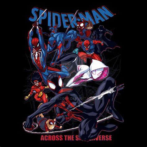 Design Vector Premium Cartoon Spiderverse Ex By Hawkcorp On Deviantart